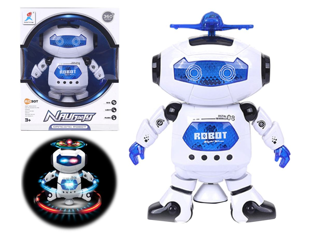 Tančící robot na baterie, světlo, zvuk | Murko.cs