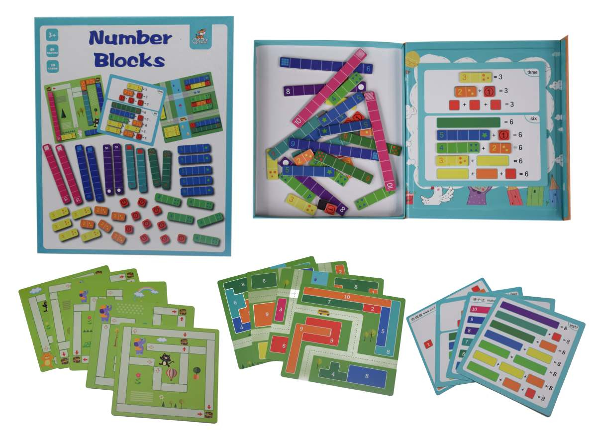 Dřevěná vzdělávací hra BLOCKS | Murko.cs